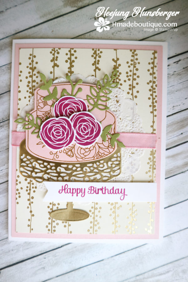 Grandma’s Birthday Card-Cake Soiree - H MADE BOUTIQUE