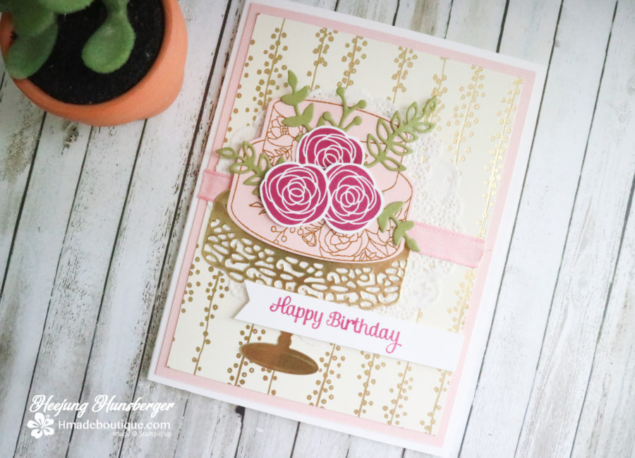 Grandma’s Birthday Card-Cake Soiree - H MADE BOUTIQUE