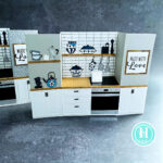 Made with Love Kitchen-Bench Fold Card - H MADE BOUTIQUE