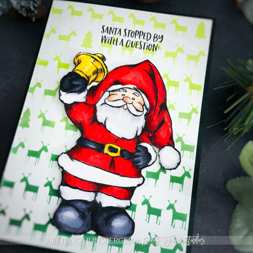 PFS- Dancing Santa Card - H MADE BOUTIQUE