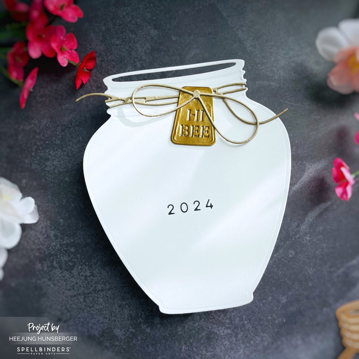 Spellbinders- DIY 2024 Desk Calendar - H MADE BOUTIQUE