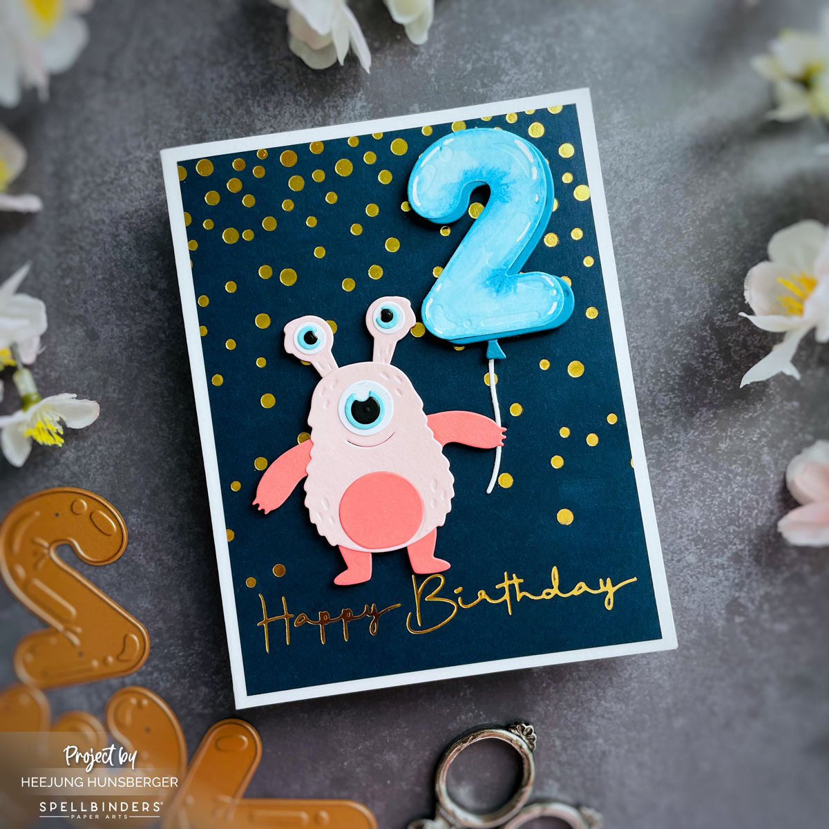 Spellbinders- Monster Birthday Collection - H MADE BOUTIQUE