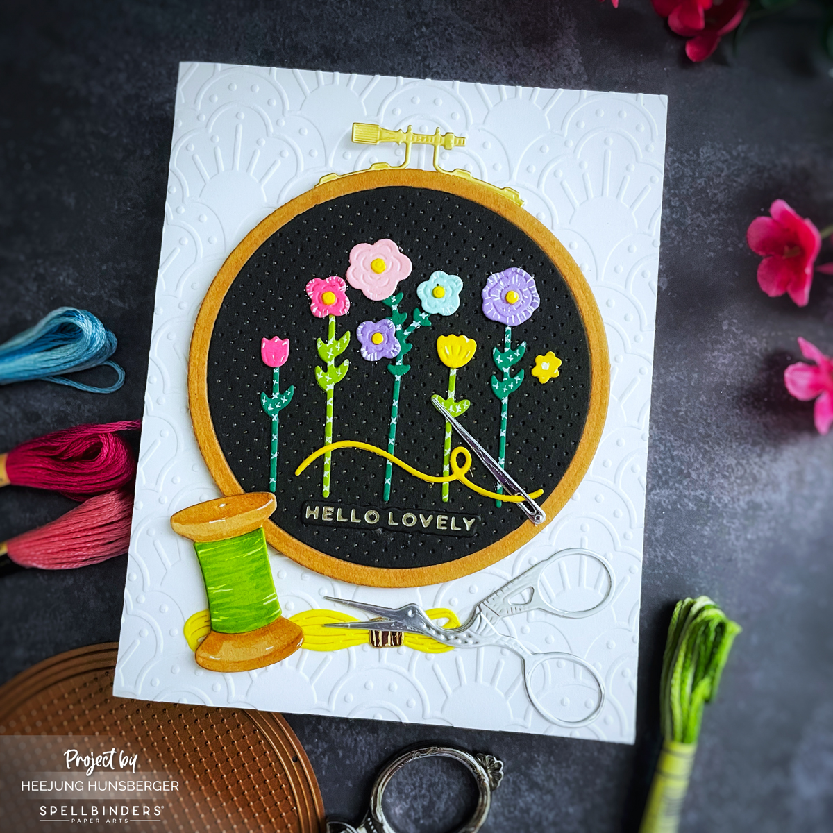 Spellbinders- Nicole’s Needlework Collection - H MADE BOUTIQUE