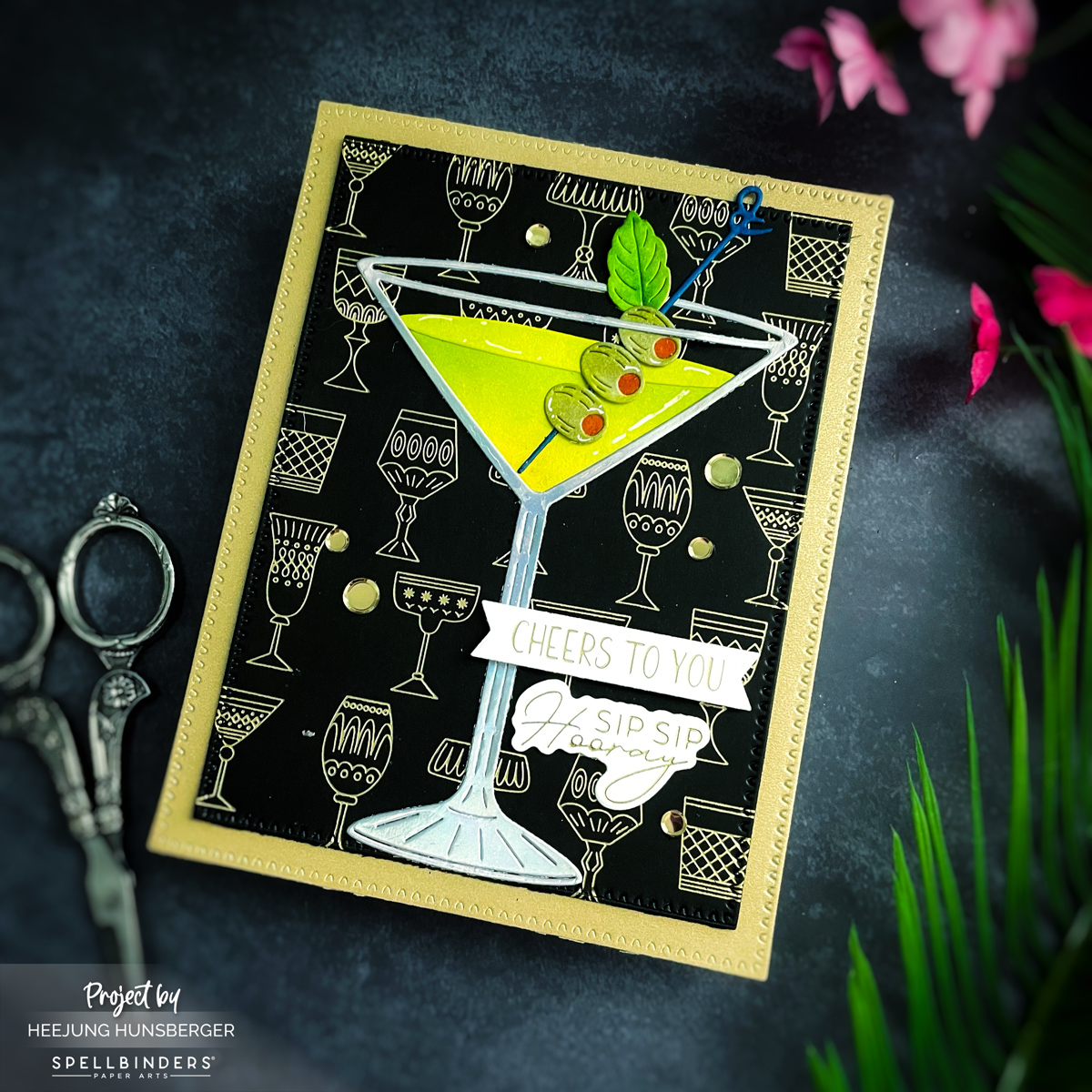 Spellbinders-Happy Hour Collection - H MADE BOUTIQUE