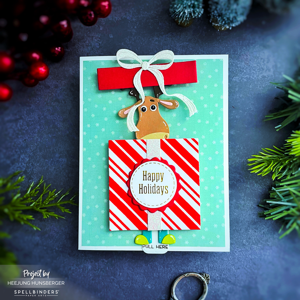 Spellbinders- Dancing Christmas Friends Collection - H MADE BOUTIQUE