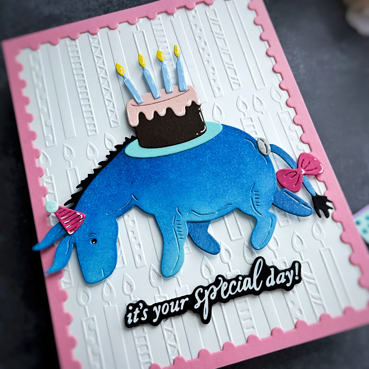 Spellbinders- Say Cheese Classic Pooh Birthday Collection - H MADE BOUTIQUE