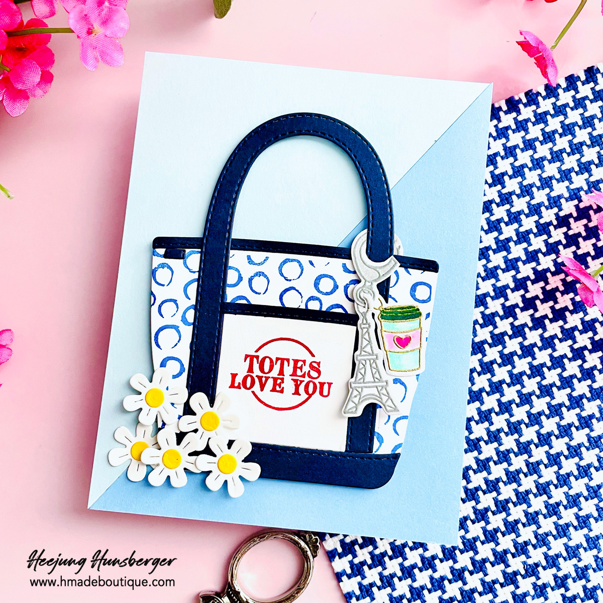 Tote-Ally Awesome: A Trendy Paris-Inspired Tote Card - H MADE BOUTIQUE